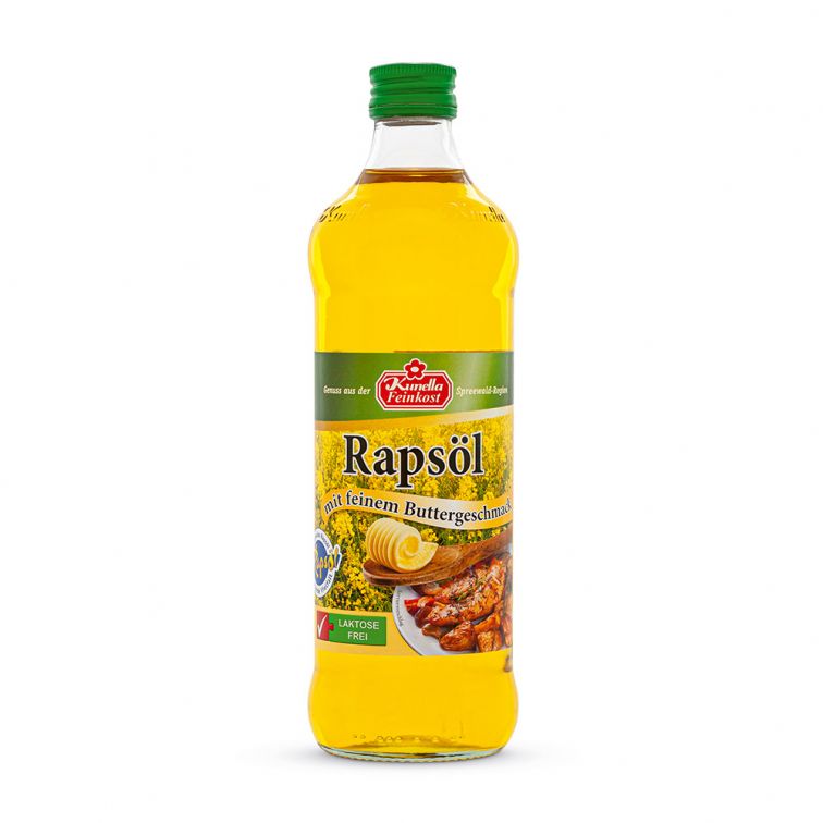 Rapsöl mit Buttergeschmack 500ml - Kunella Feinkost GmbH